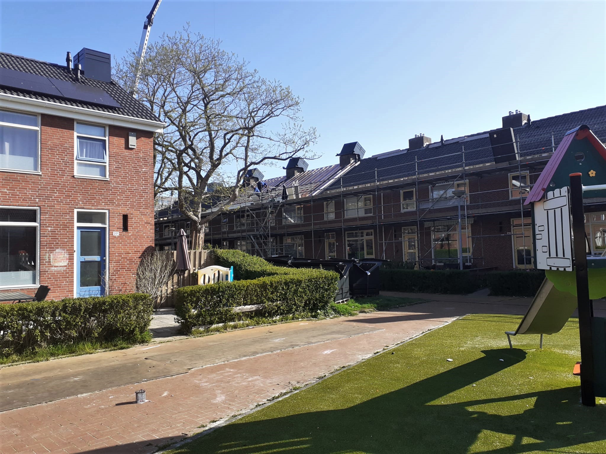 Nijestee: Energiezuiniger en comfortabeler maken 128 woningen Vinkhuizen