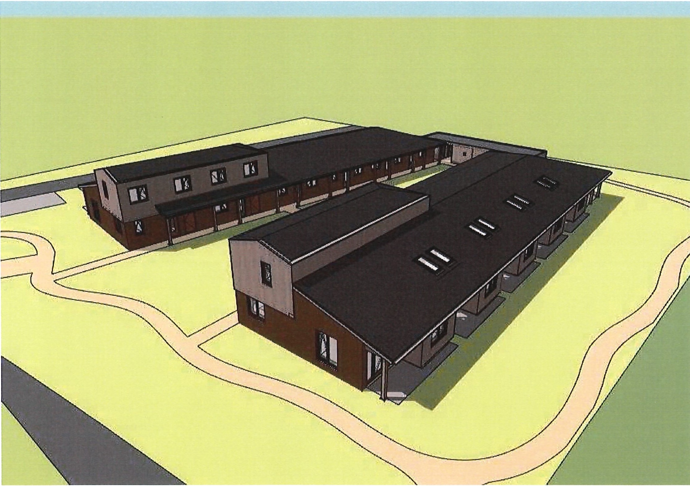 Nieuwbouw 12 woningen Grolloo